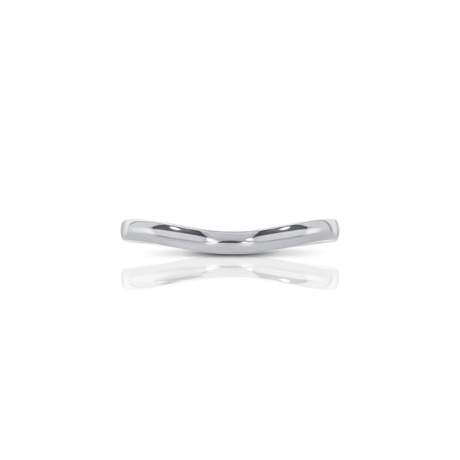 Curve | Contoured Plain Wedding Ring