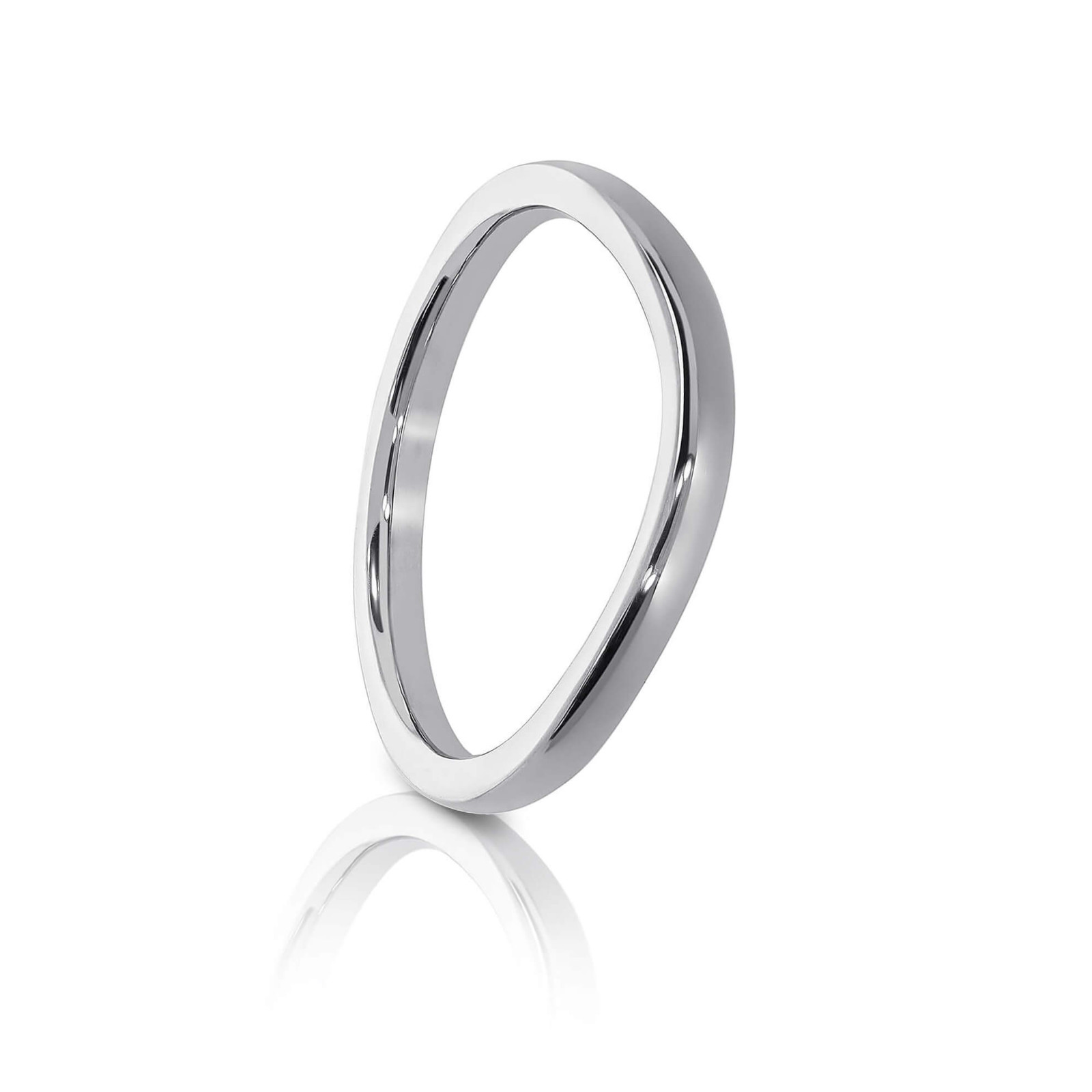 Curve | Contoured Plain Wedding Ring